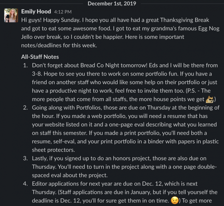 Leadership and Team Building – Emily Hood
